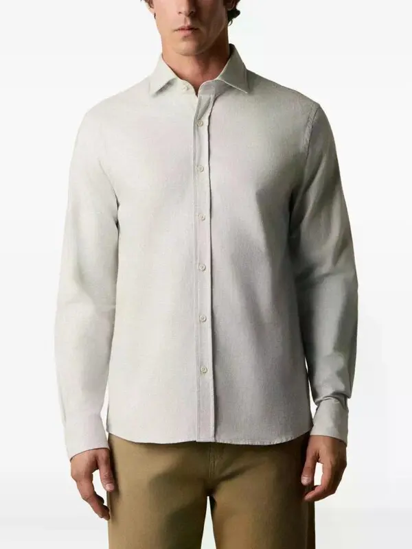Brooks Brothers Spread-collar Flannel Shirt