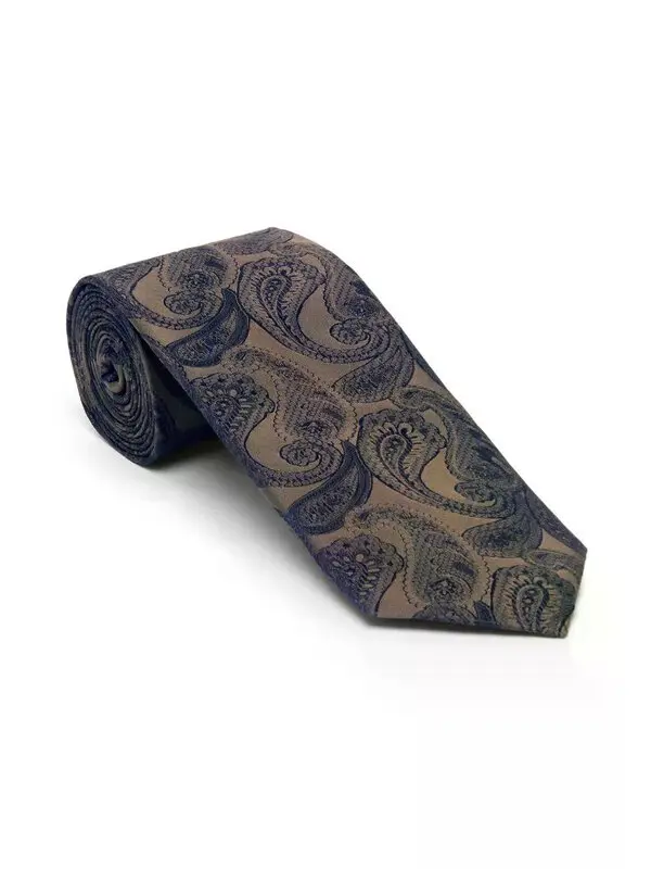 Brunello Cucinelli Jacquard Silk Neck Tie