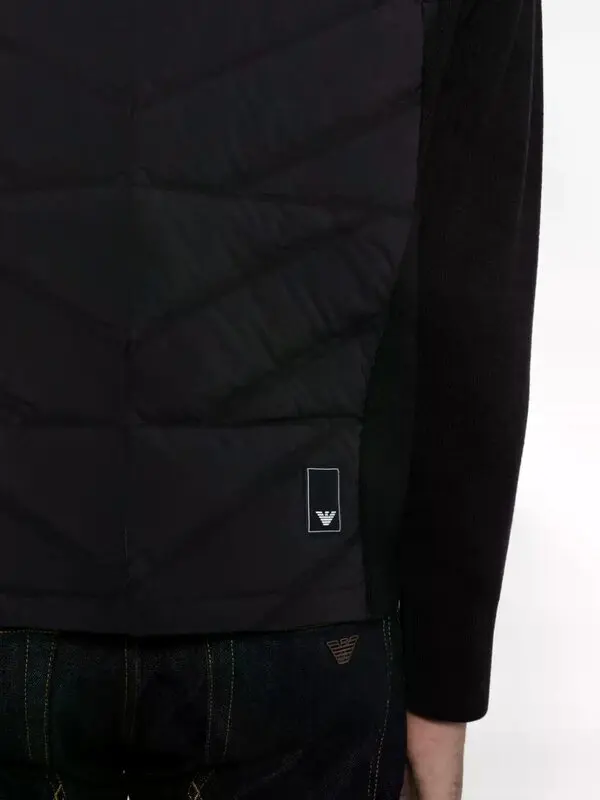 Emporio Armani Panelled Padded Jacket
