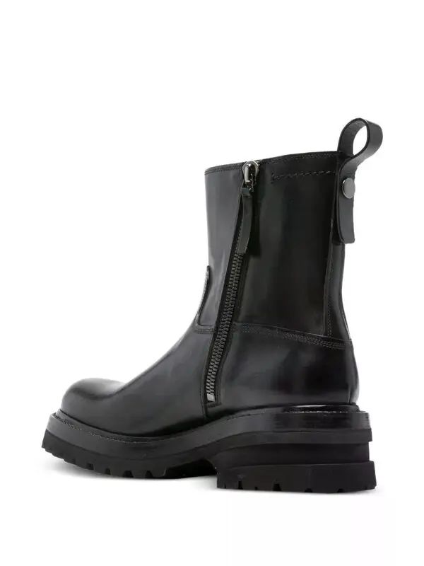 Premiata Leather Ankle Boots