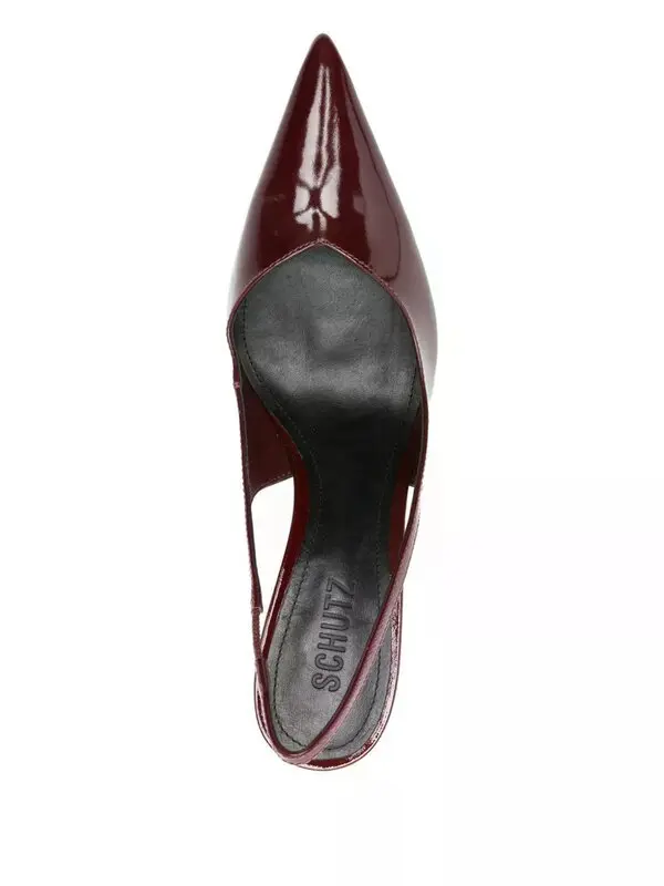 Schutz 90mm Pointed-toe Slingback Pumps