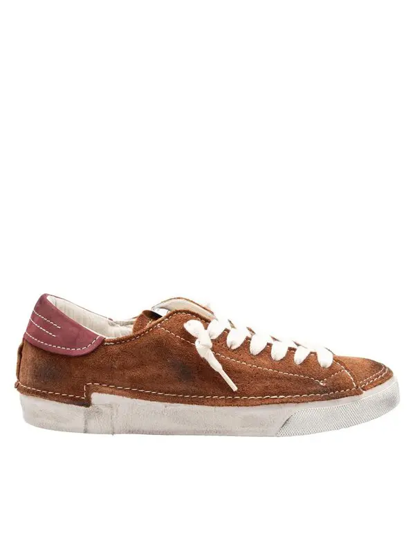 Philippe Model Low-top Suede Sneakers - Brown