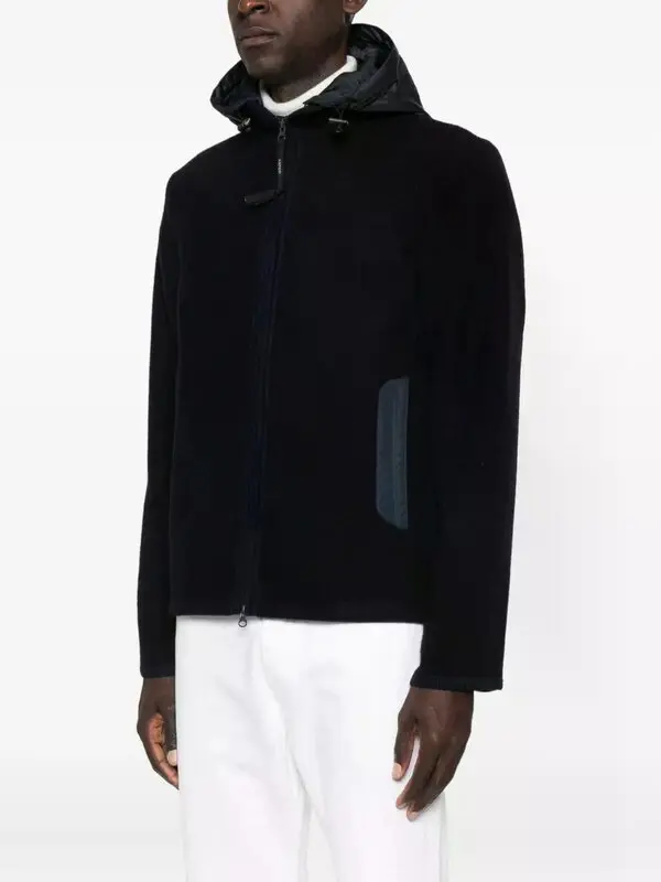 Aspesi Wool Hooded Jacket