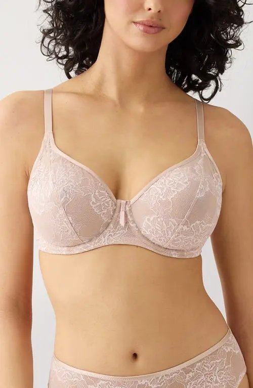 Wacoal Full Bloom Underwire Bra - Rose Dust