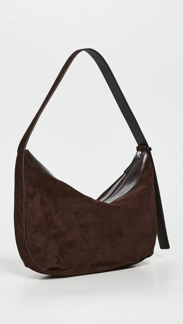 Staud Large Demy Shoulder Bag - Espresso