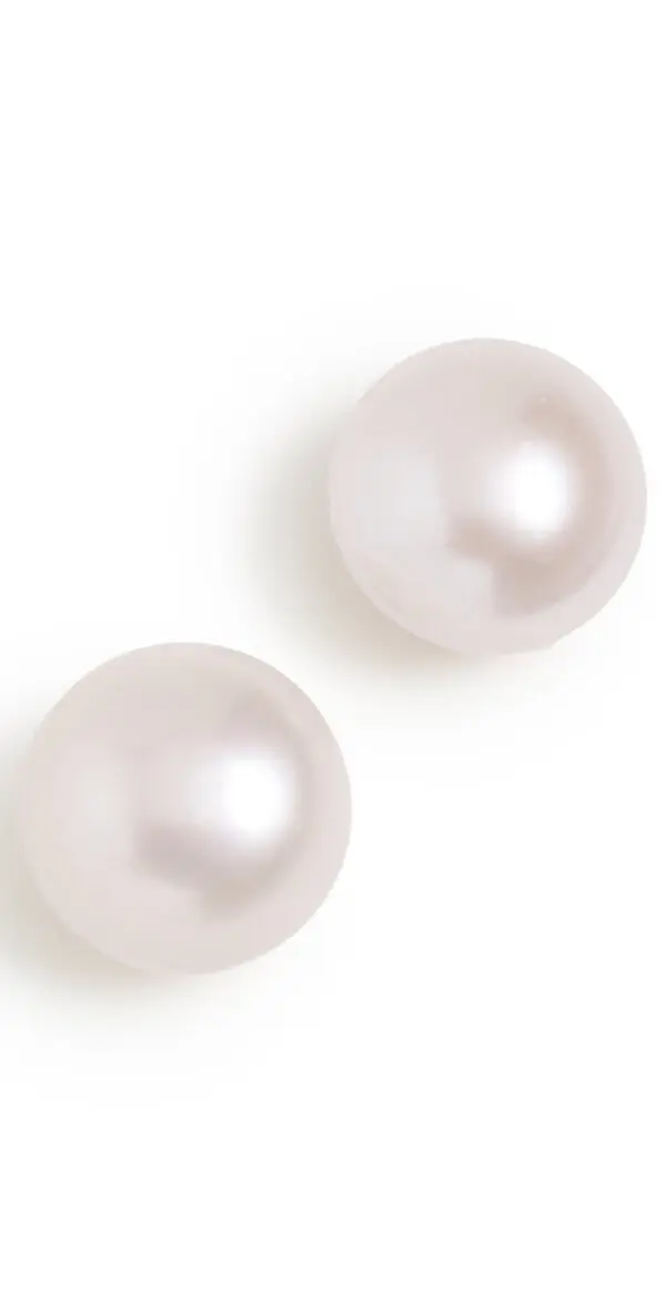 Shashi Grande Essential Stud Earrings - Pearl