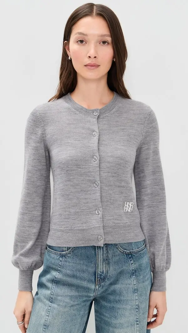 Baum Und Pferdgarten Calynn Cardigan - Grey Melange