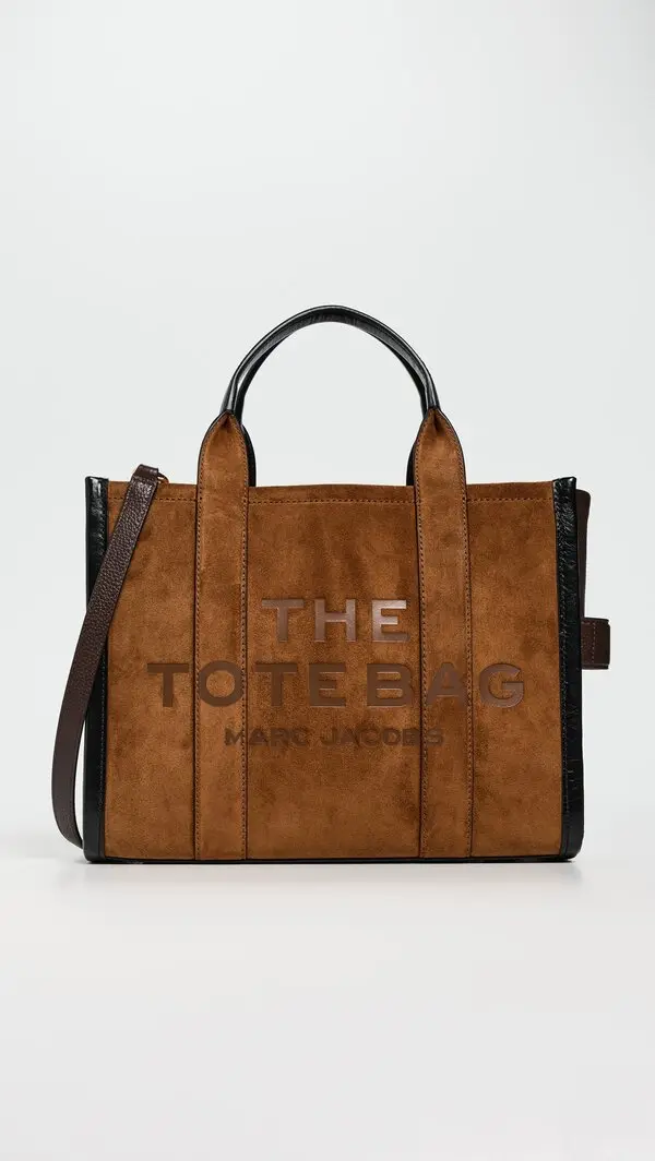 Marc Jacobs The Suede Medium Tote Bag - Copper