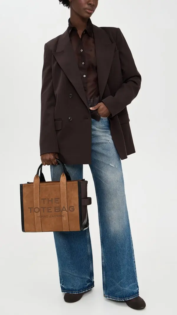 Marc Jacobs The Suede Medium Tote Bag - Copper