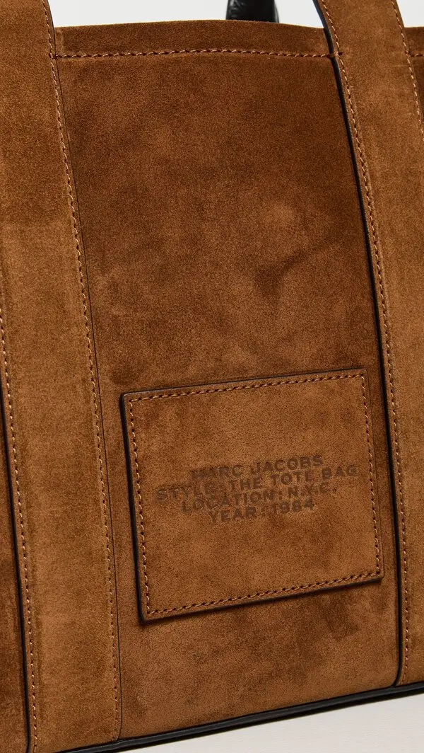 Marc Jacobs The Suede Medium Tote Bag - Copper