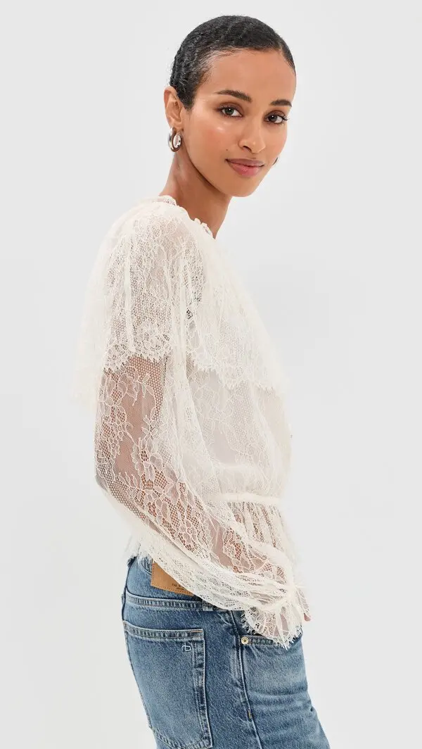Cami Nyc Vitoria Lace Blouse