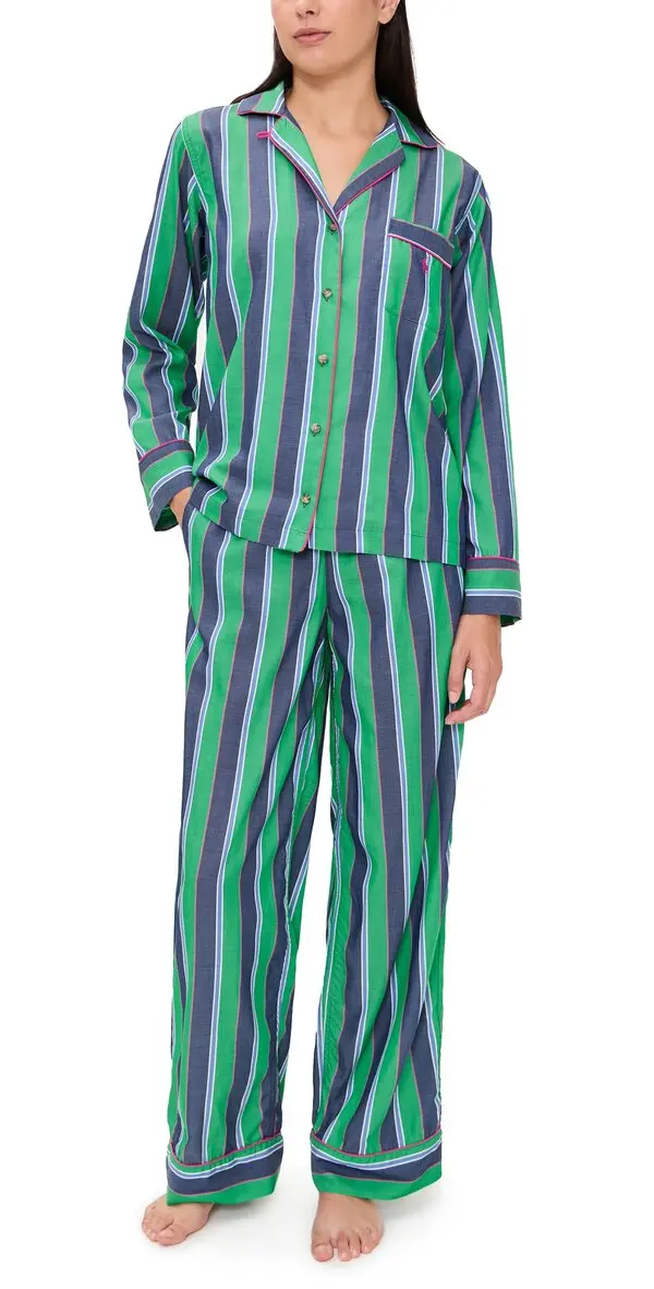Ralph Lauren Madison Pajama Set - Field Cricket