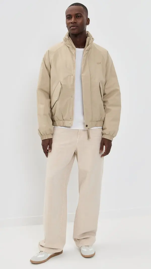 Lacoste High Collar Bomber Jacket