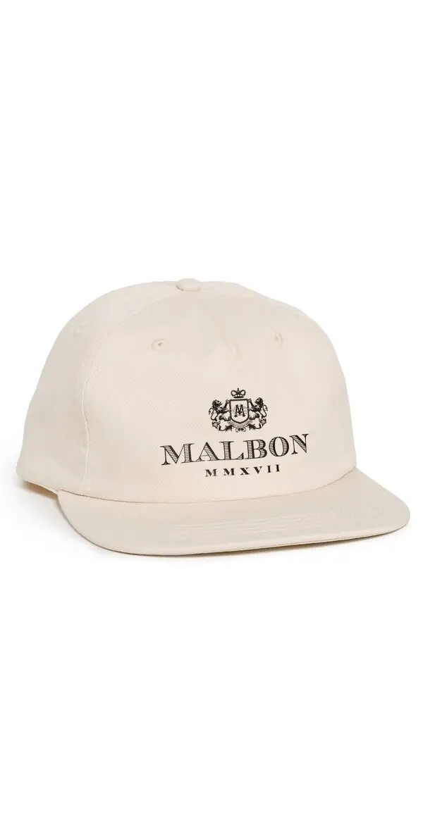 MALBON Monarch Snapback Hat - Canvas
