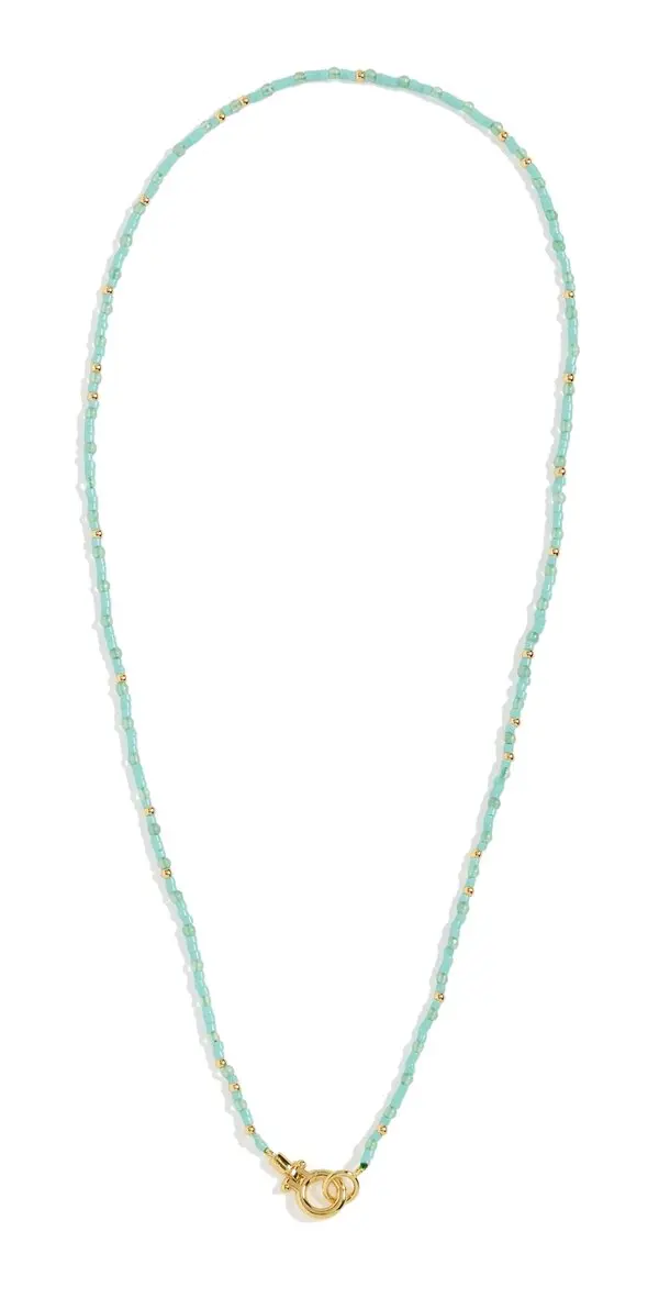 Gorjana Poppy Gem Necklace - Aventurine