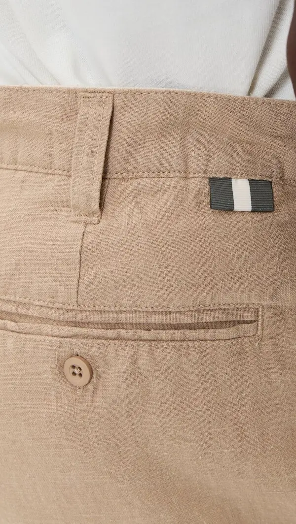 QUIET GOLF Trouser Linen Pants