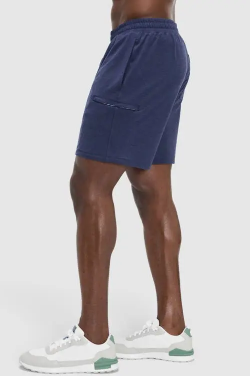 PELOTON 7" Cargo Short - Navy Blue