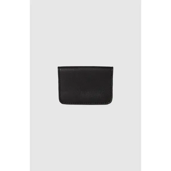TAH Foldover Wallet - Black