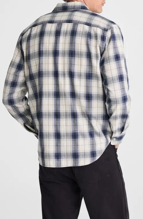 Madewell Lightweight Flannel Button Up Shirt
