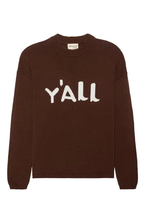 ELLSWORTH + IVEY Sadie Crewneck Sweater Y'all