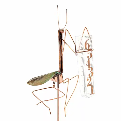 UNCOMMON GOODS Praying Mantis Rain Gauge Haw Creek Forge