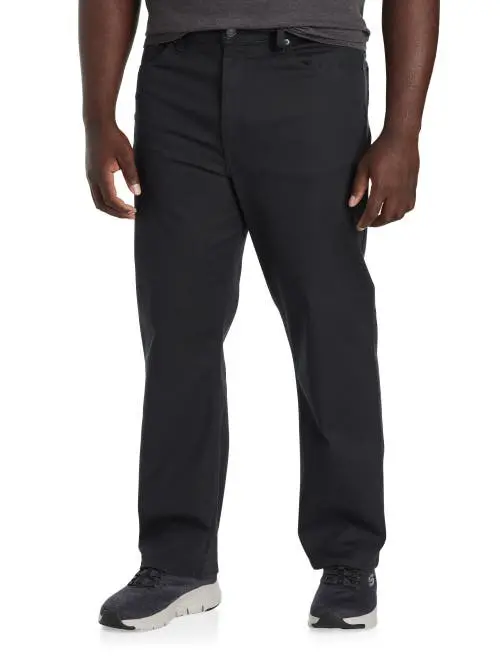 TRUE NATION BY DXL Loose-fit Stretch Jeans - Black