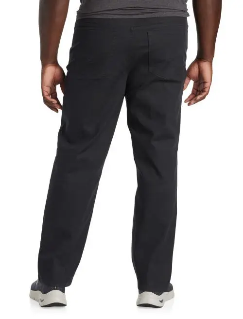 TRUE NATION BY DXL Loose-fit Stretch Jeans - Black