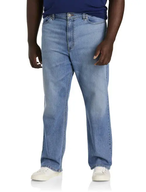 TRUE NATION BY DXL Big & Tall Loose Fit Jeans - Cloud Blue