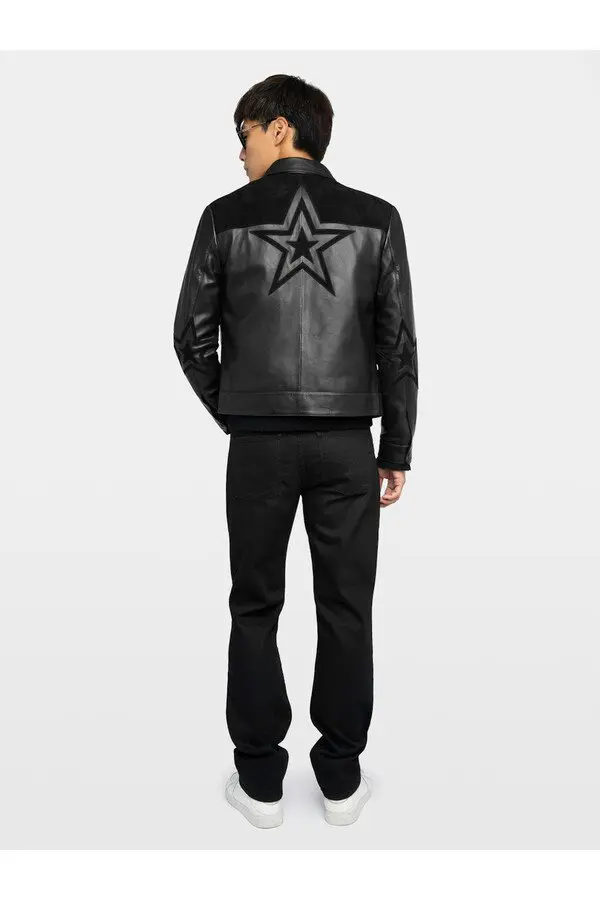Zadig&Voltaire Locky Star Leather Jacket