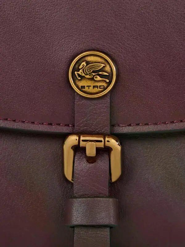 Etro Pegasus Buckle Wallet - Red