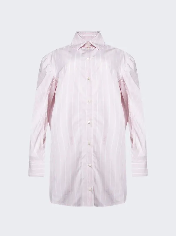 Jacquemus Ovalo Shirt Dress - Pink