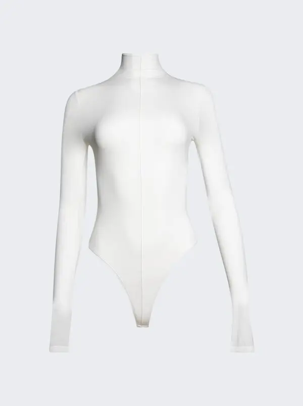 Wardrobe.NYC X Rosie Huntington-ley Long Sleeve Bodysuit - White
