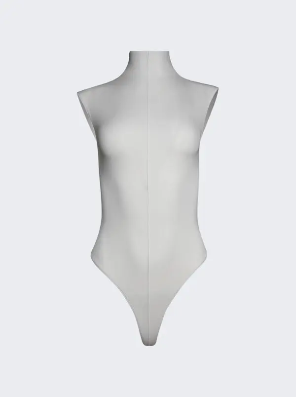 Wardrobe.NYC Sleeveless Bodysuit - White