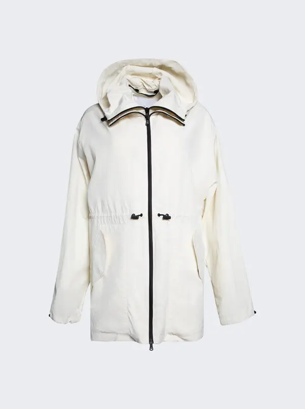 Wardrobe.NYC X Rosie Huntington-ley Crop Anorak - White
