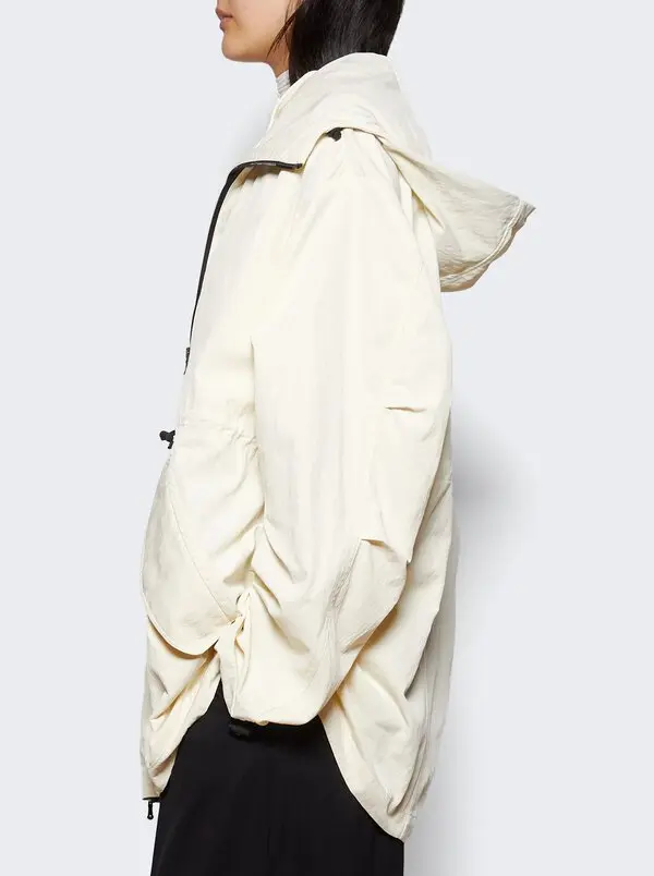 Wardrobe.NYC X Rosie Huntington-ley Crop Anorak - White