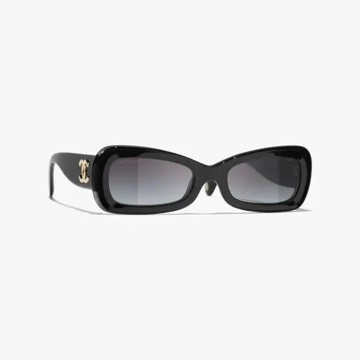 Chanel Butterfly Sunglasses - Black