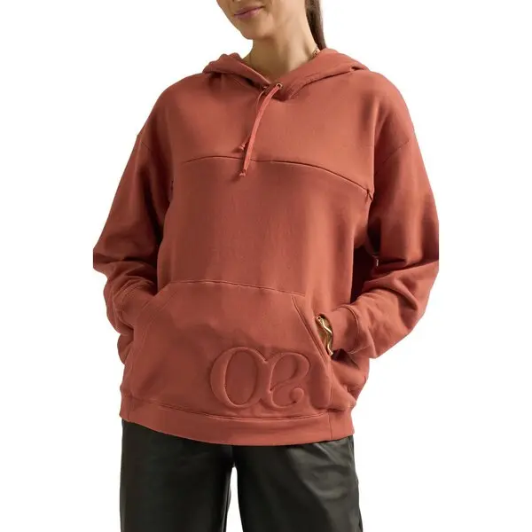 CACHE COEUR Maternity Nursing Hoodie - Terracotta
