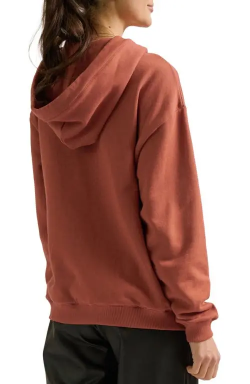CACHE COEUR Maternity Nursing Hoodie - Terracotta