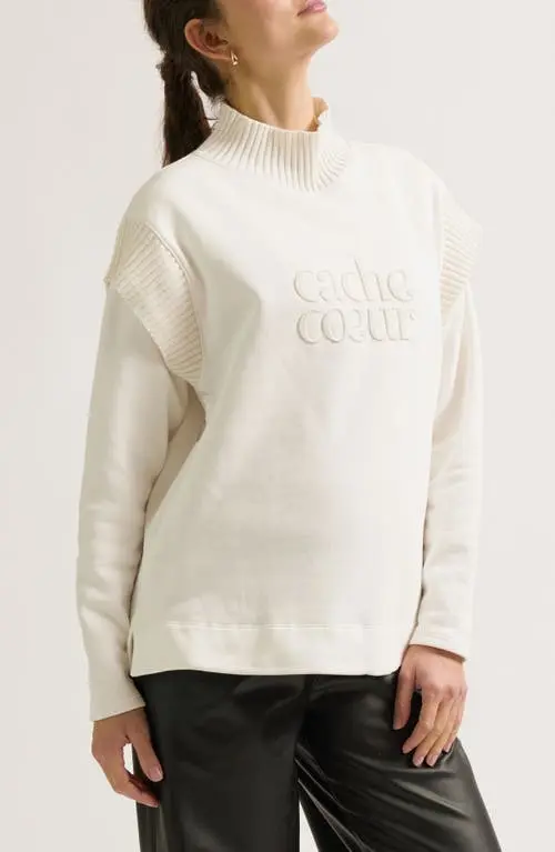 CACHE COEUR Harper Maternity & Nursing Sweatshirt