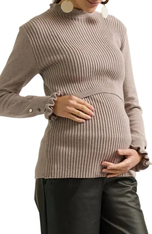 CACHE COEUR Dorothée Maternity & Nursing Sweater