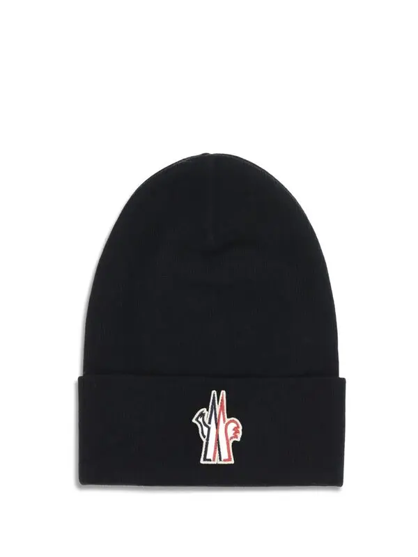 Moncler Beanie Hat - Black