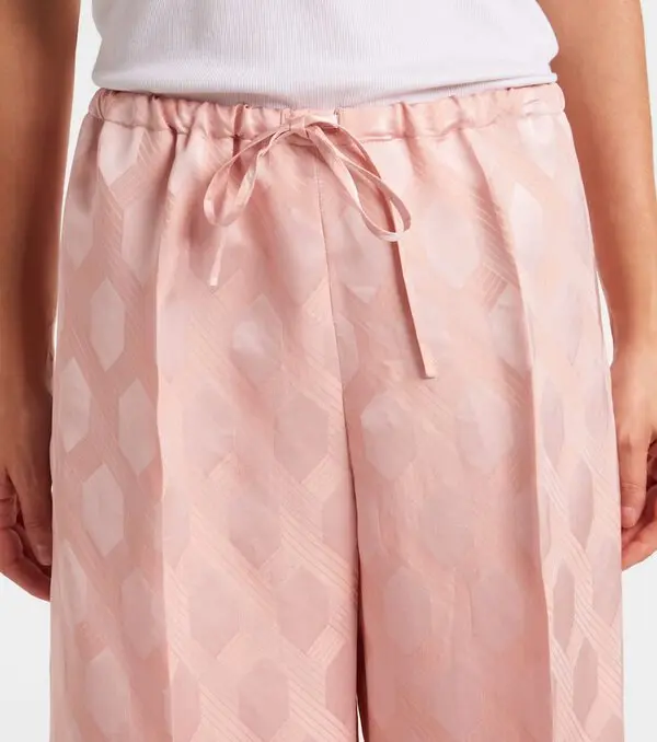 Dries Van Noten Printed Wide-leg Pants