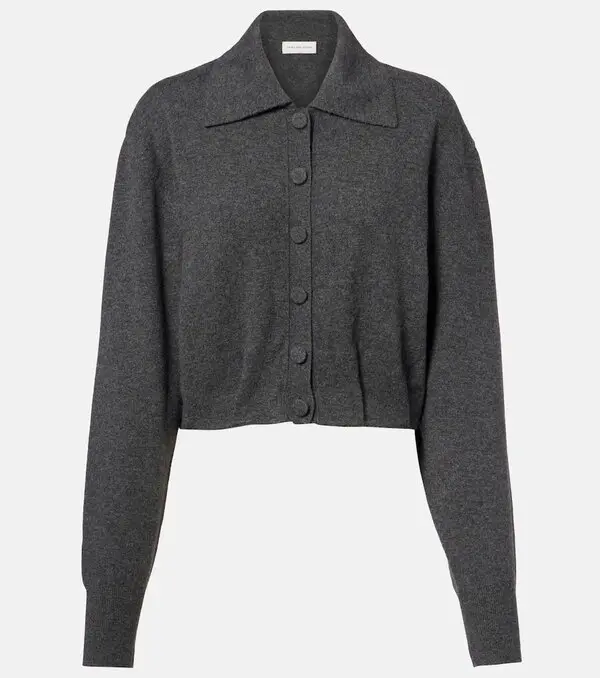 Dries Van Noten Cashmere Cardigan - Grey