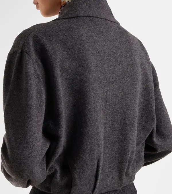 Dries Van Noten Cashmere Cardigan - Grey
