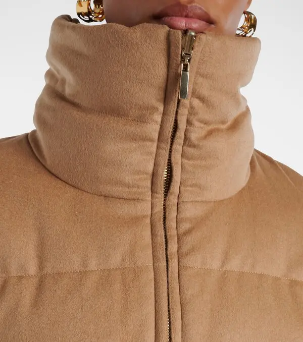 Max Mara Diego Reversible Camel Hair Down Jacket