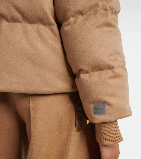 Max Mara Diego Reversible Camel Hair Down Jacket