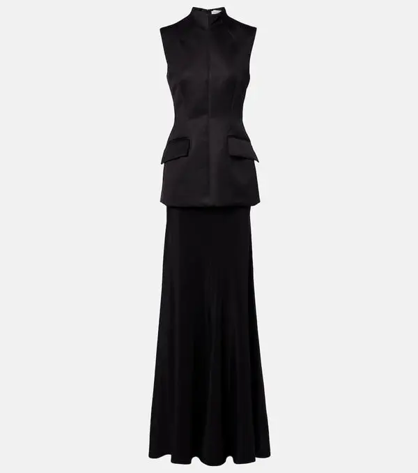 Sportmax Cilen Cotton-blend Gown