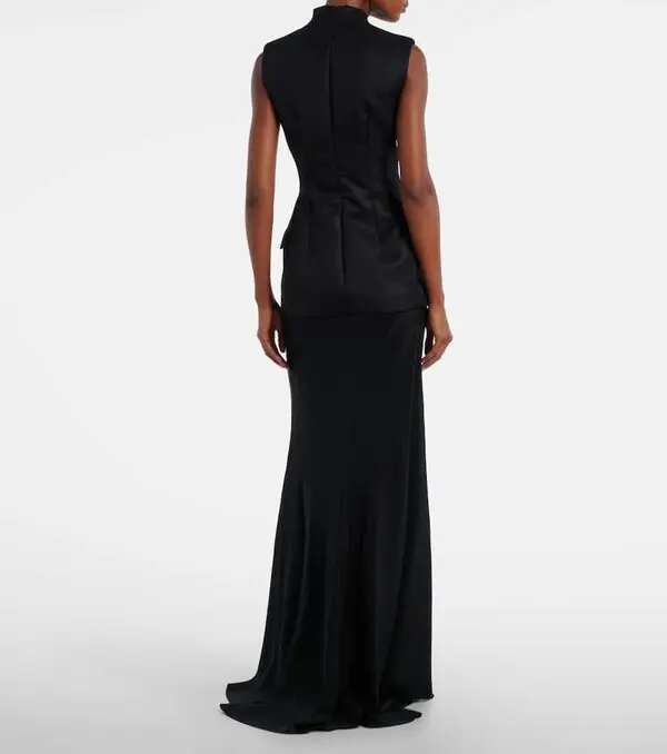 Sportmax Cilen Cotton-blend Gown