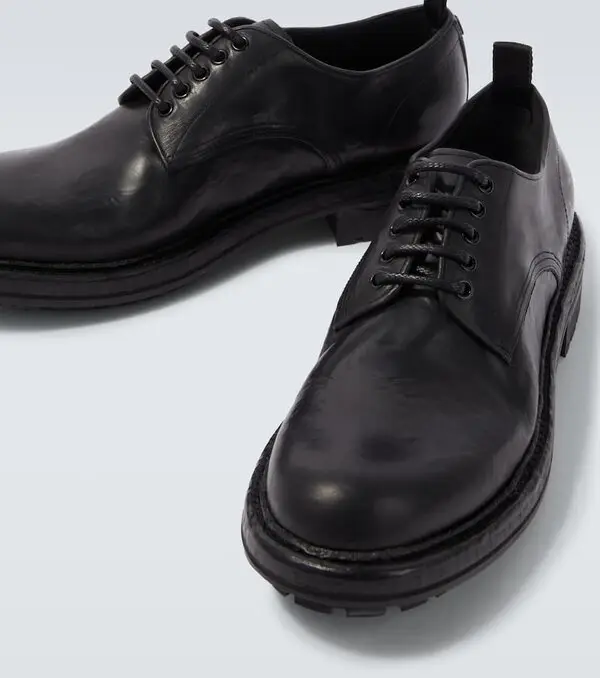 Dolce & Gabbana Leather Derby Shoes