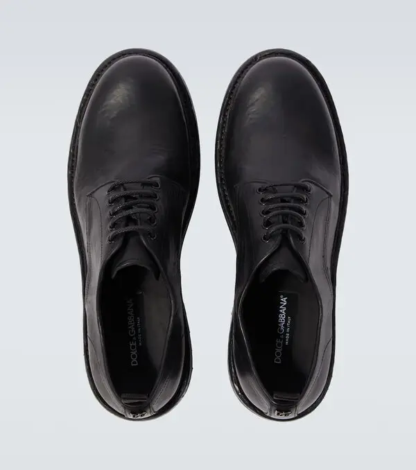Dolce & Gabbana Leather Derby Shoes